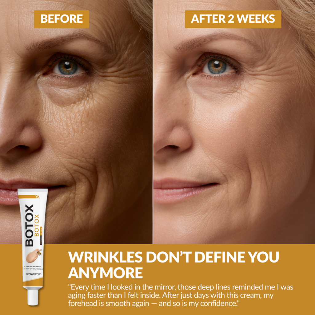 Botox Wrinkle Removal Serum | Erase 10 Years of Wrinkles in 7 days