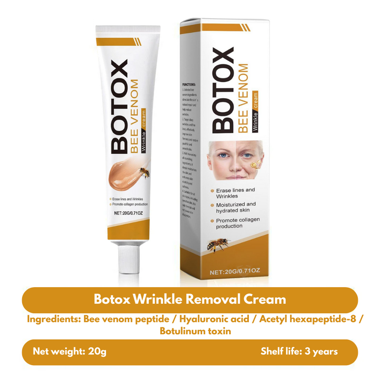 Botox Wrinkle Removal Cream | Look 10 Years Younger in 7 Days